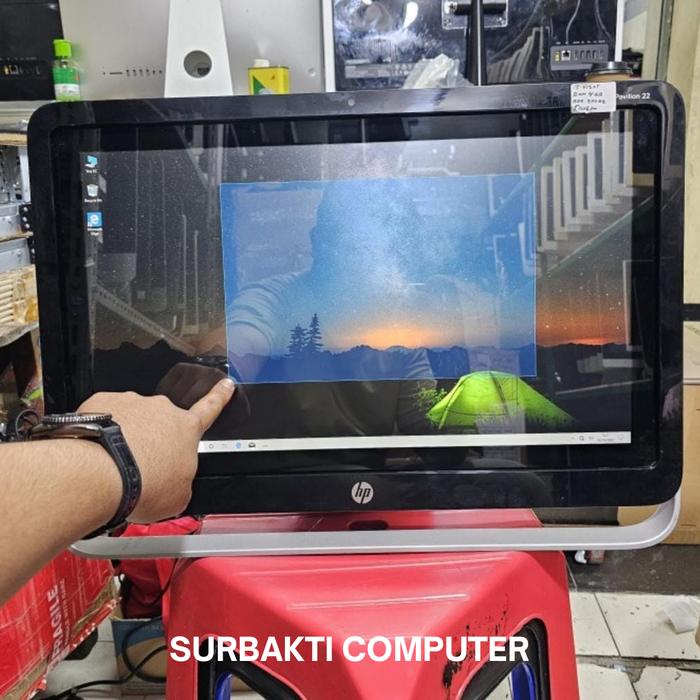 Jual AIO ALL IN ONE PC HP I3 RAM 8GB SSD 256GB 22 INCH TOUCHSCREEN ...