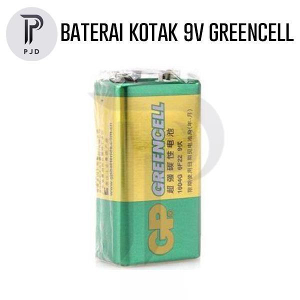 Jual Batre Baterai Battery Greencell GP 9V / Baterai Kotak 9V 6F22 - Jakarta Utara - PJD Shop ID ...