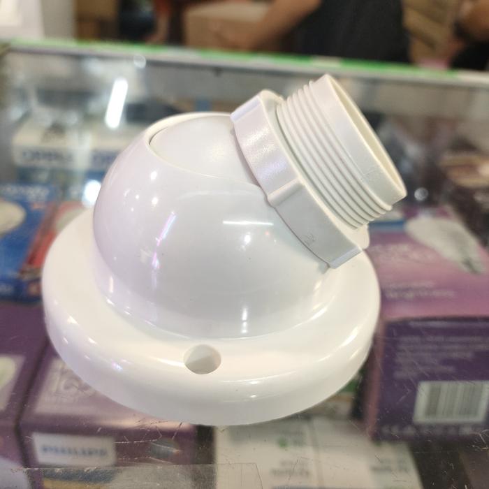 Jual fitting lampu plafon miring/ adjustable (bisa digerakkan ...