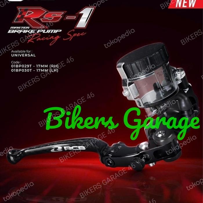 Jual Master rem RCB forged carbon RS-1 17mm XMAX, NMAX, PCX, ADV - Kota ...