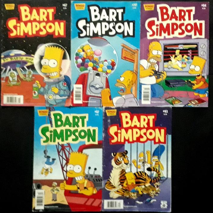 Jual PAKET KOLEKSI 5 KOMIK BART SIMPSON/MATT GROENING/BONGO COMICS ...
