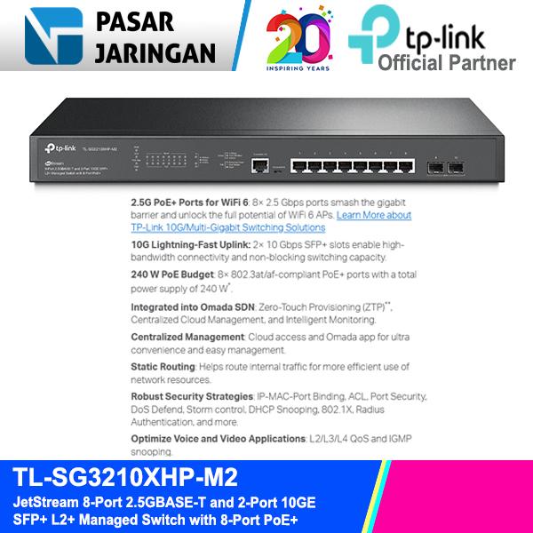 Jual TP-Link TL-SG3210XHP-M2 10G/Multi-Gigabit Switching Solution - Jakarta Pusat - PASAR ...