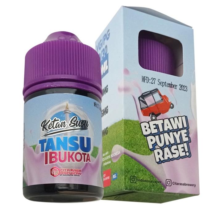 Jual TANSU IBUKOTA KETAN SUSU 60ML LIQUID FREEBASE - Kota Bandung ...