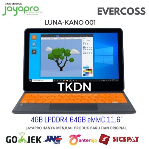 Jual EVERCOSS NOTEBOOK LUNA KANO 001.Intel Celeron N4020. 4GB.64GBeMMc ...