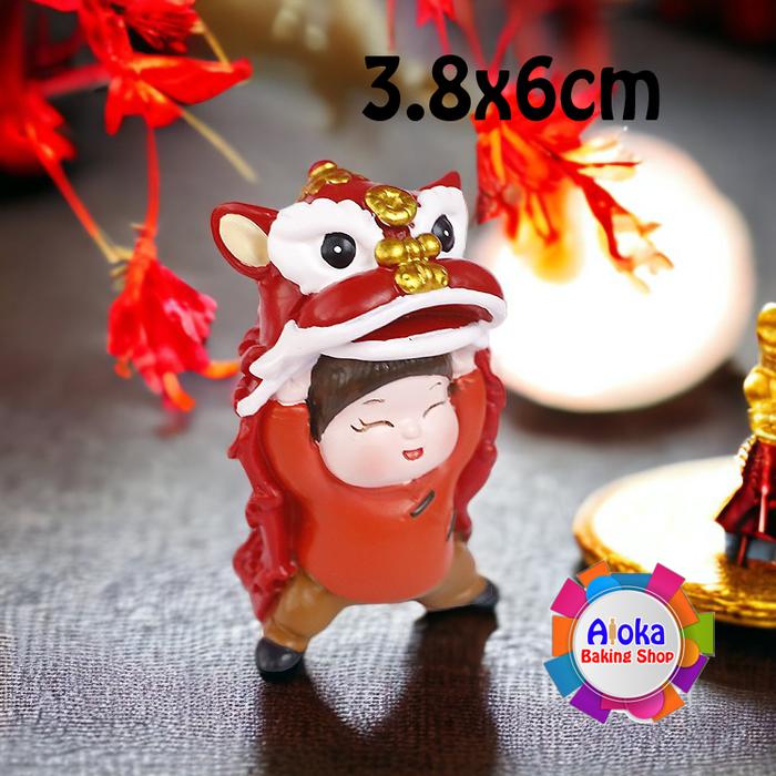 Jual Topper Cake Tema Imlek Barongsai Chinese New Year Burung Phoenix ...
