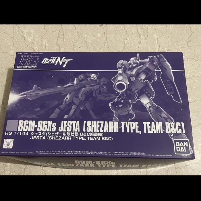 Jual HG 1/144 JESTA (SHEZARR TYPE, TEAM B & C) - Jakarta Barat - AuRoX ...