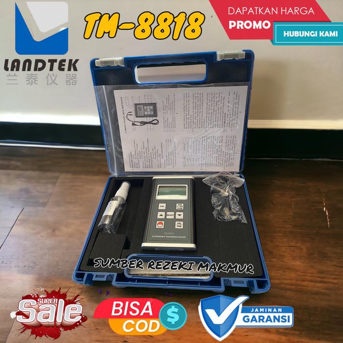 Jual Ultrasonic Thickness Meter Landtek TM-8818 Gauge Tester TM8818 TM ...