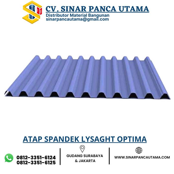 Jual ATAP SPANDEK LYSAGHT OPTIMA - Kab. Sidoarjo - Sinar Panca Utama ...