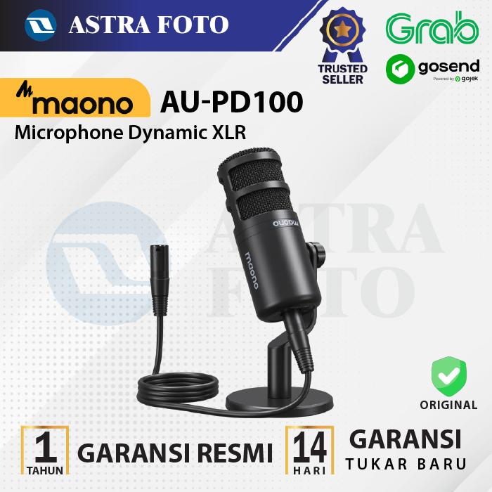 Promo MAONO PD100 XLR Dynamic Microphone for Podcast Recording Gaming ...