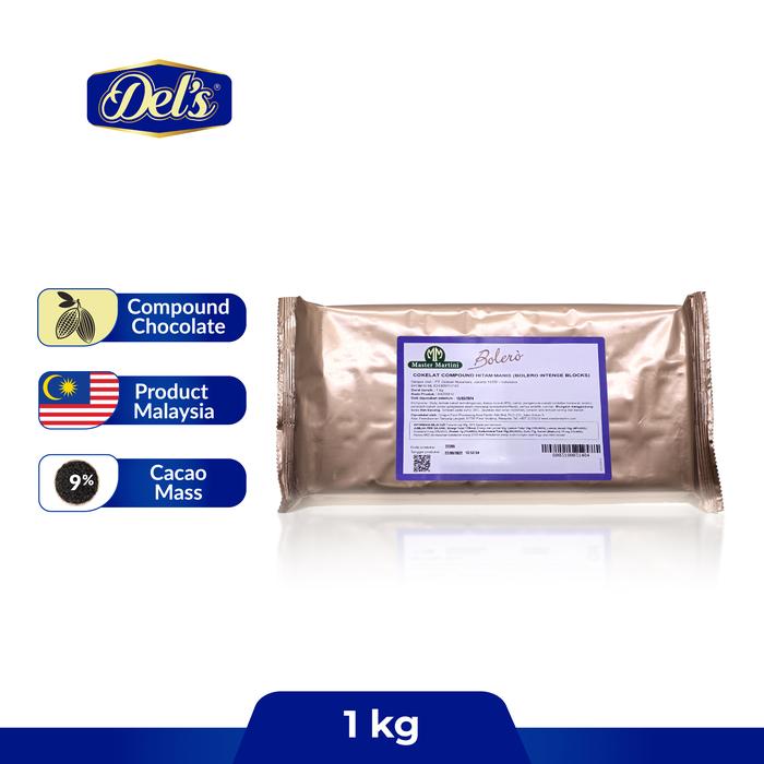 Jual Dels Bolero Intense Coklat Compound Block/Batang - Coklat Masak ...