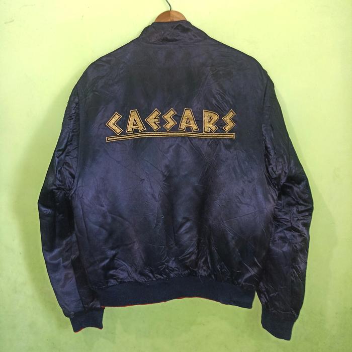 Jual Vintage Caesars Palace Satin Bomber Jacket no Style Eyes Toyo ...