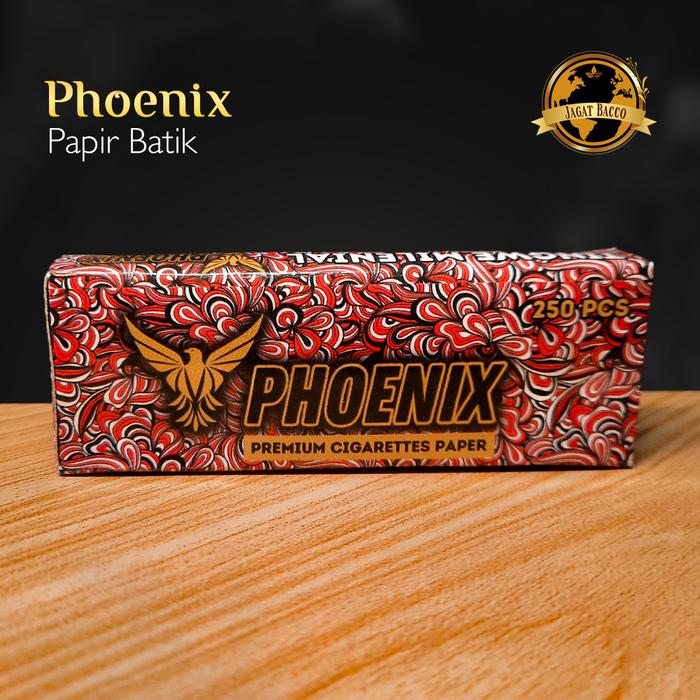 Jual papir phoenix batik merah | Papir Premium Motif Batik Phoenix ...
