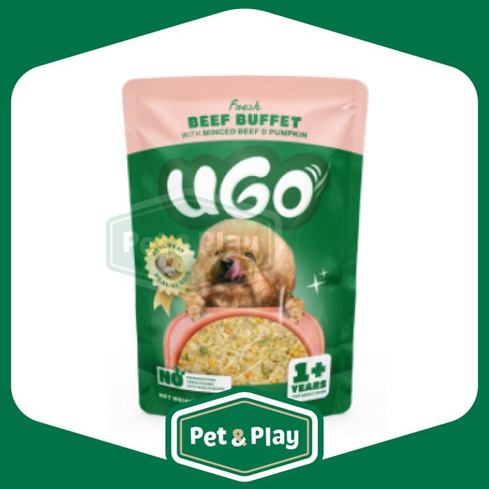 Jual Ugo Fresh Dog Wet Food 85 Gr - Beef Buffet - Kota Surabaya - Pet ...