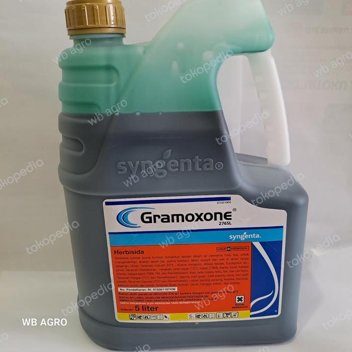 Jual Herbisida Gramoxone 5 L - Jakarta Pusat - wb agro | Tokopedia