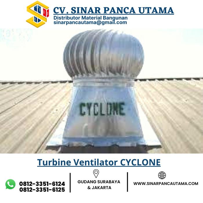 Jual Turbine Ventilator CYCLONE - Kab. Sidoarjo - Sinar Panca Utama ...