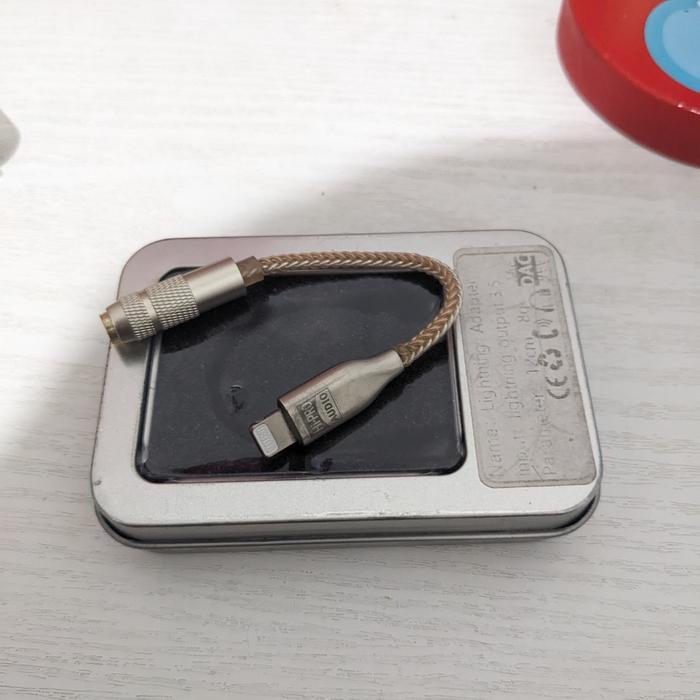 Jual DAC MFI Lightning Adapter to 3.5mm for IPhone Amplifier - Kab ...