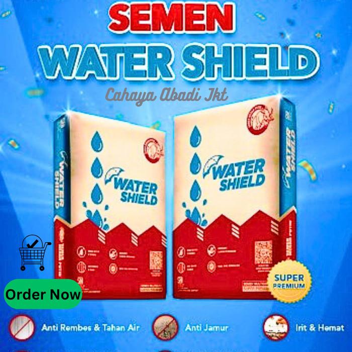 Jual Semen Merah Putih Watershield 40Kg - Harga 100 sak -Semen Water Shield - Jakarta Pusat ...