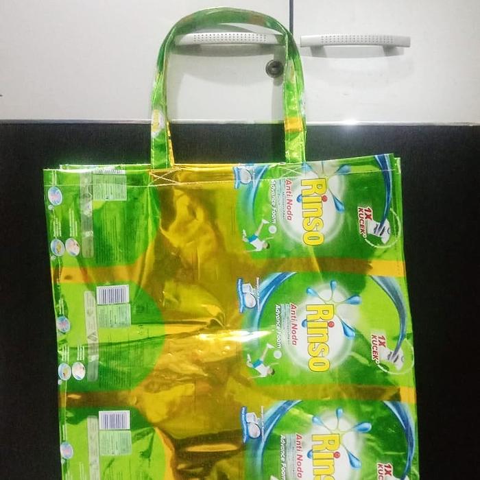 Jual UKURAN JUMBO Tas Daur Ulang Dari Bungkus Plastik Rinso - Jakarta ...