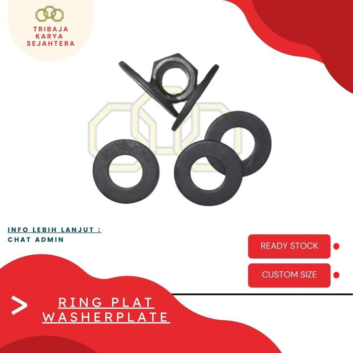Jual Ring Plat Hitam Baja M16 (5/8) - Kota Tangerang - KaryaFastener ...