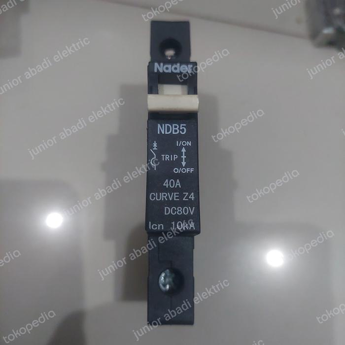 Jual mcb nader DC 40a 1p 80vdc - Jakarta Pusat - JUNIOR ABADI ELECTRIC ...