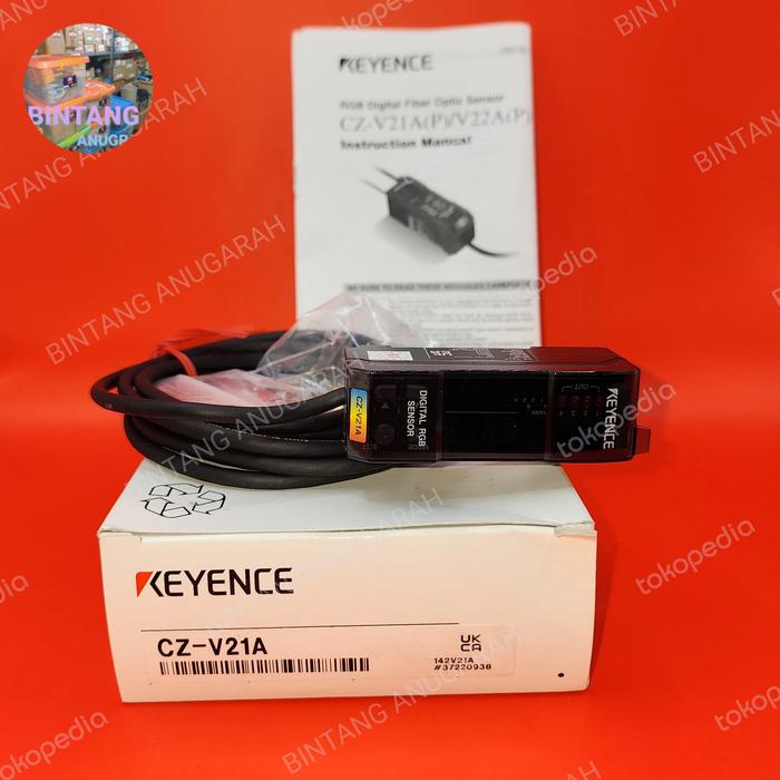 Jual Keyence CZ-V21A RGB Digital Fiber Optic Sensor - Jakarta Barat - BINTANG ANUGARAH | Tokopedia