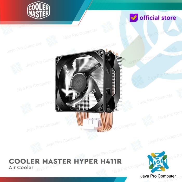 Jual Cooler Master Hyper H411R CPU Air Cooler Fan Intel/ AMD - Jakarta ...