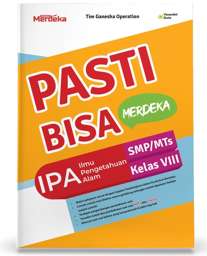 Jual Pasti Bisa Merdeka: IPA SMP/MTs Kelas 8 Kurikulum Merdeka - Kab ...