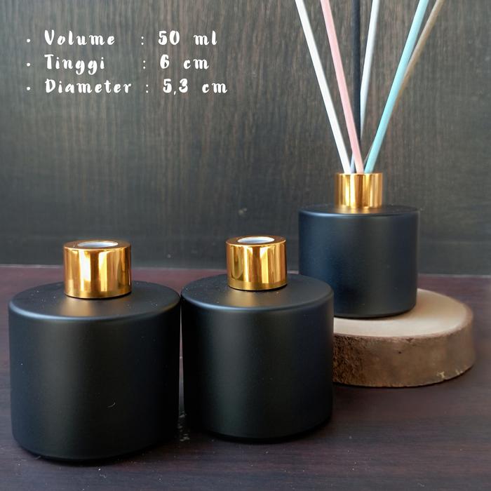 Jual ROSTIN - Botol Kosong 50ml Reed Diffuser Pengharum Ruangan Kaca ...
