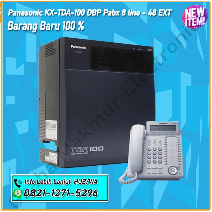 Jual Panasonic KX-TDA-100 DBP Pabx 8 line - 48 EXT - Jakarta Barat - Graha Makmur Electronics ...