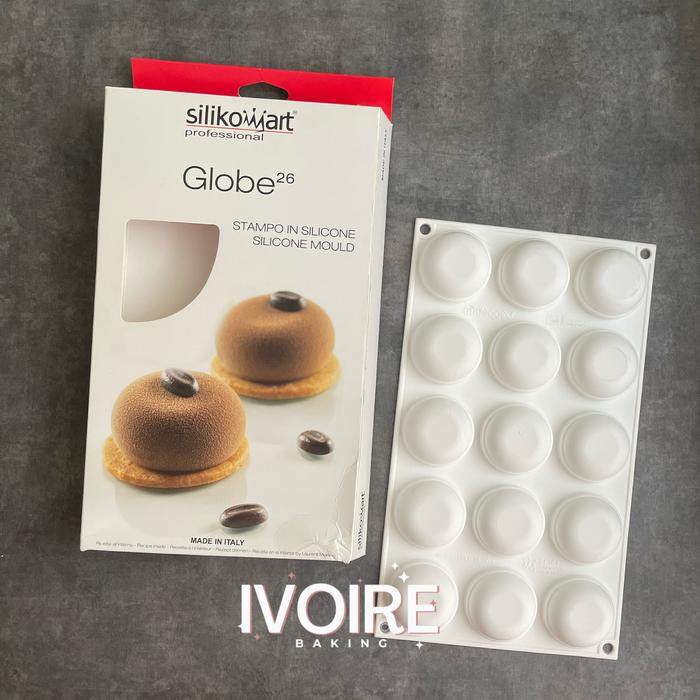 Jual Silikomart Globe 26 Silicone Mold - Kota Surabaya - Ivoire Baking | Tokopedia