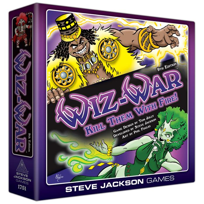 Jual Wiz-War (New Edition by Steve Jackson Game) Board Game | Boardgame ...