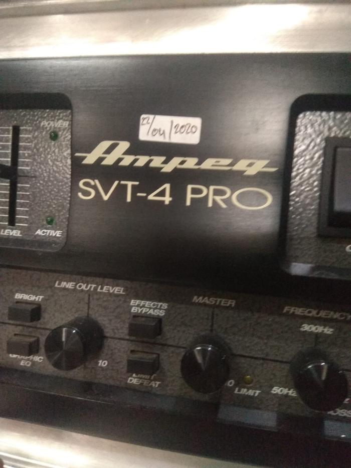 Jual Ampeg SVT-4PRO 1200-watt Tube Preamp Bass Head - Kota Bandung - Guitardistro | Tokopedia