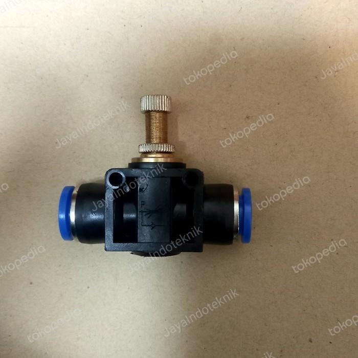 Jual speed control 4mm / pneumatic flow control selang 4mm x 4mm - Jakarta Barat ...