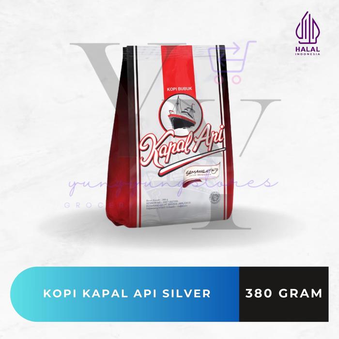 Jual Kopi Bubuk Kapal Api Silver 380 gram - Jakarta Utara ...