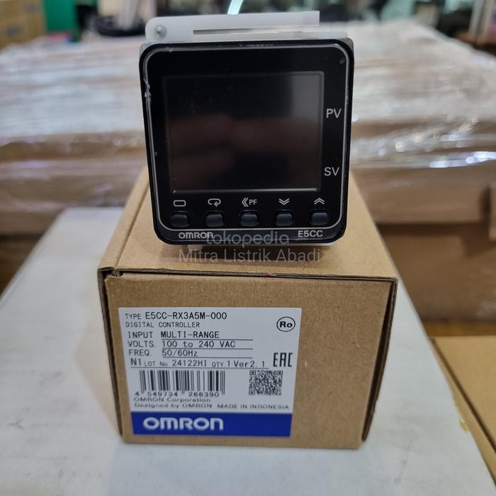 Jual E5CC-RX3A5M-000 OMRON DIGITAL CONTROLLER - Jakarta Pusat - Mitra Listrik Abadi | Tokopedia