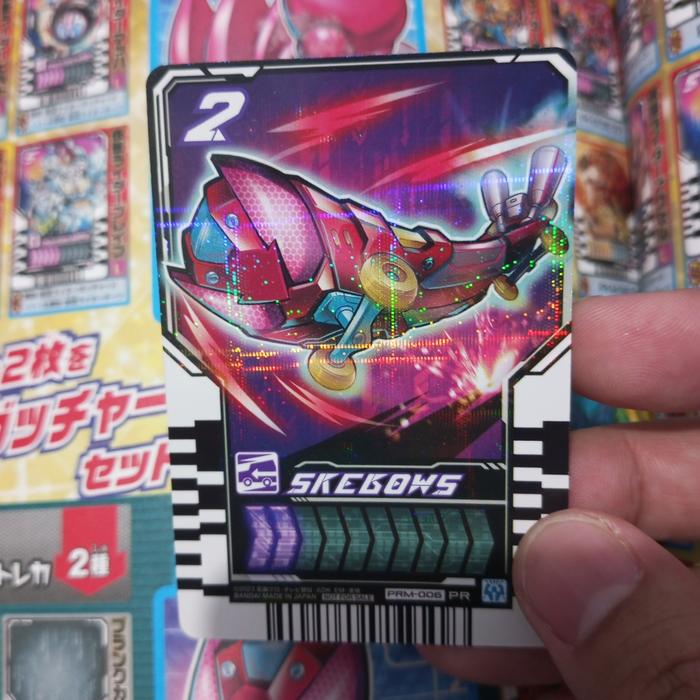 Jual Chemy Card Promo Terebikun Skebow Kamen Rider Gotchard - Kota ...
