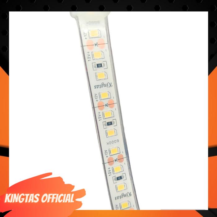 Jual Lampu led strip Kingtas IP68 12V 120Led 20m 2700k - 6000k ...