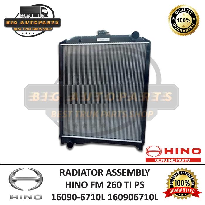 Jual RADIATOR ASSEMBLY HINO FM 260 TI PS 16090-6710L 160906710L - Jakarta Barat - BIG AUTOPARTS ...