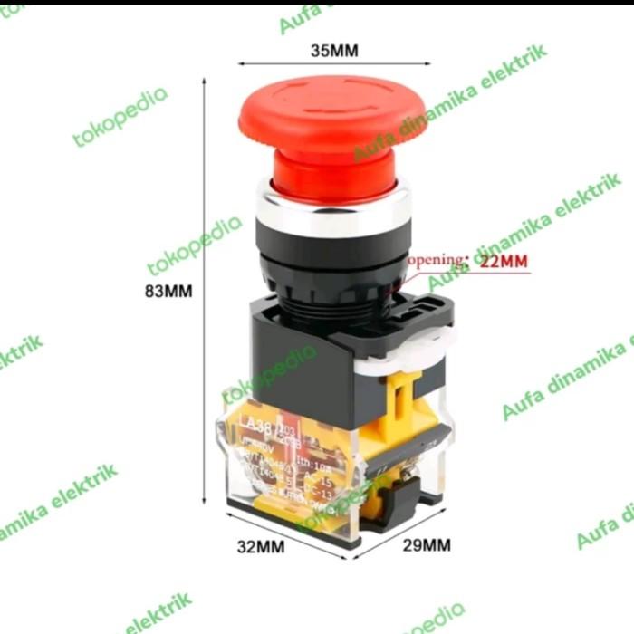 Jual Emergency Stop diameter 22mm - Kab. Bogor - Aufa Dinamika Elektrik ...