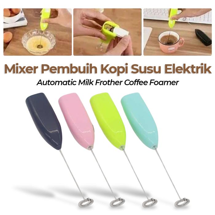 Jual Mesin Mixer Aduk Kocok Minuman Cream Susu Kopi Teh Telor Elektrik ...