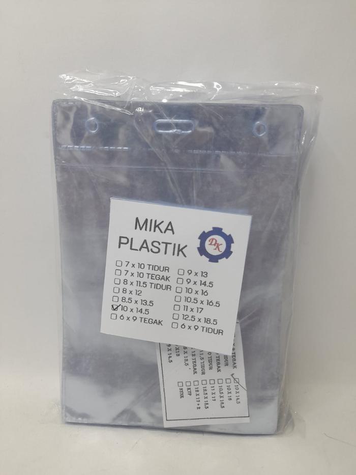 Jual Plastik Mika Name Tag ID Card 100pcs - 11 x 17 Berdiri - Kota ...