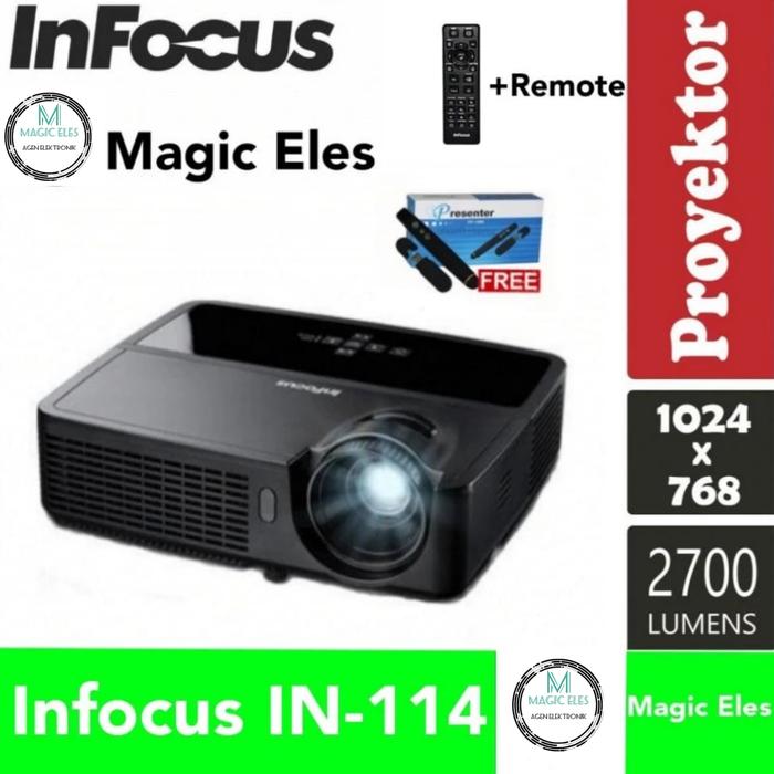 Jual Proyektor infocus IN114 projector IN 114 2700 Lumens XGA - Jakarta ...