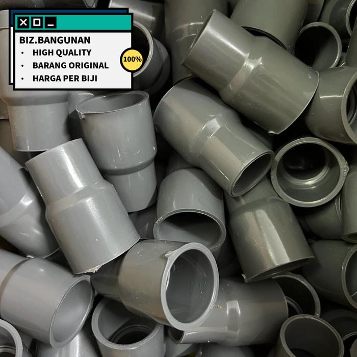 Jual SOK PVC JAYA TS 1" X 3/4" INCH - REDUCER FITTING PIPA SOCK SOCKET ...
