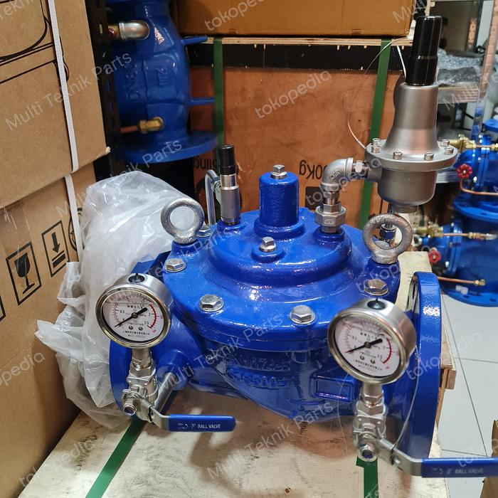 Jual PRV Pressure Reducing Valve PN16 4" inch DN100 / Regulator Hydrant - Jakarta Barat - Multi ...