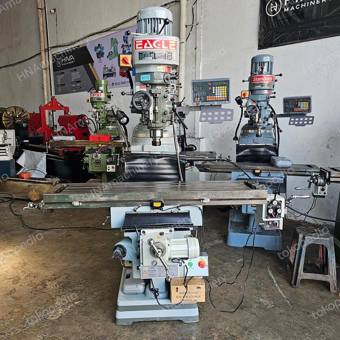 Jual Mesin Milling Besar/ Spindle NT40 /Meja 1370X300 / Berikut ...