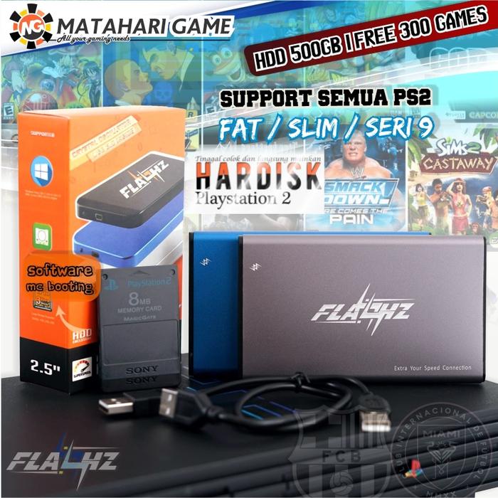 Promo HDD PS2 160GB - Hardisk Eksternal PS2 - Support Semua PS2 Full ...