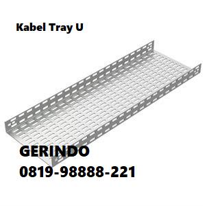 Jual Cable Tray U 50x50x3000mm Outdoor Hot Dip Galvanized 1.2mm GT ...