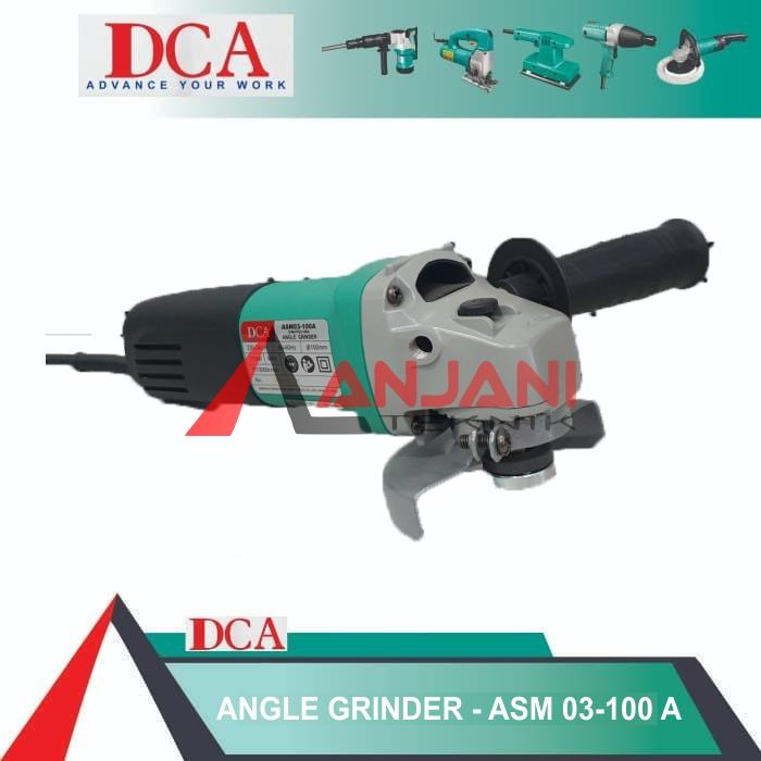 Jual DCA ASM 03-100A MESIN GERINDA TANGAN 4 INCH ANGLE GRINDER 4INCH ...
