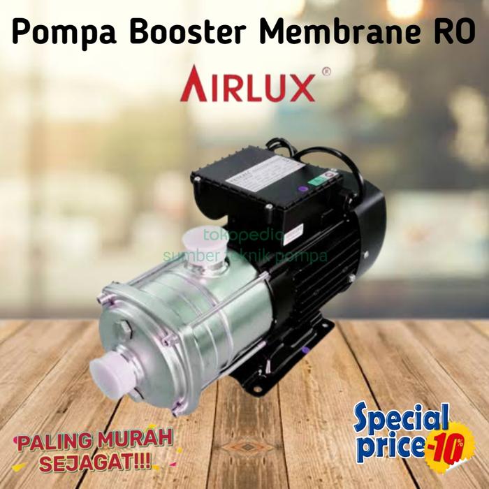 Jual Pompa Booster Membran RO/Screw pump/Pompa Multistage 1HP Airlux JSP750 - Jakarta Barat ...