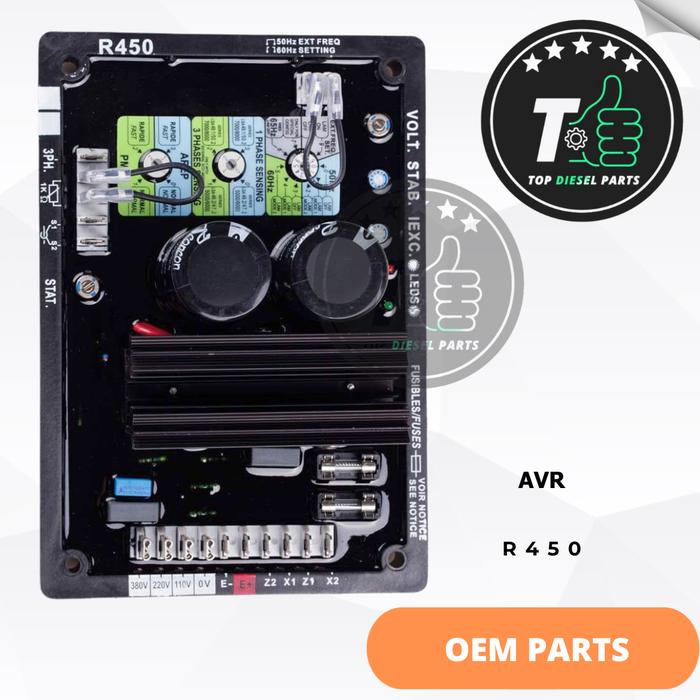 Jual AVR R450 OEM Generator Controller Regulator Alternator Genset ...